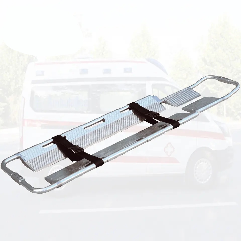 First aid stretcher aluminium durable emergency rescue patient transfer ...