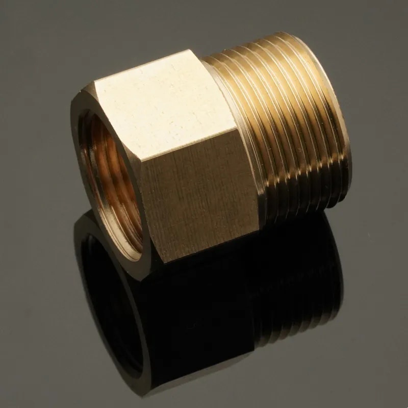 M20 M24 M27 Metric 1/2" 3/4" BSP Female Male Thread Brass Reducer Pipe ...