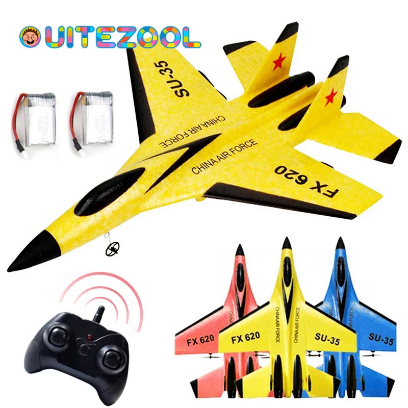 FX-620 SU-35 RC Remote Control Airplane 2.4G Remote Control Fighter ...