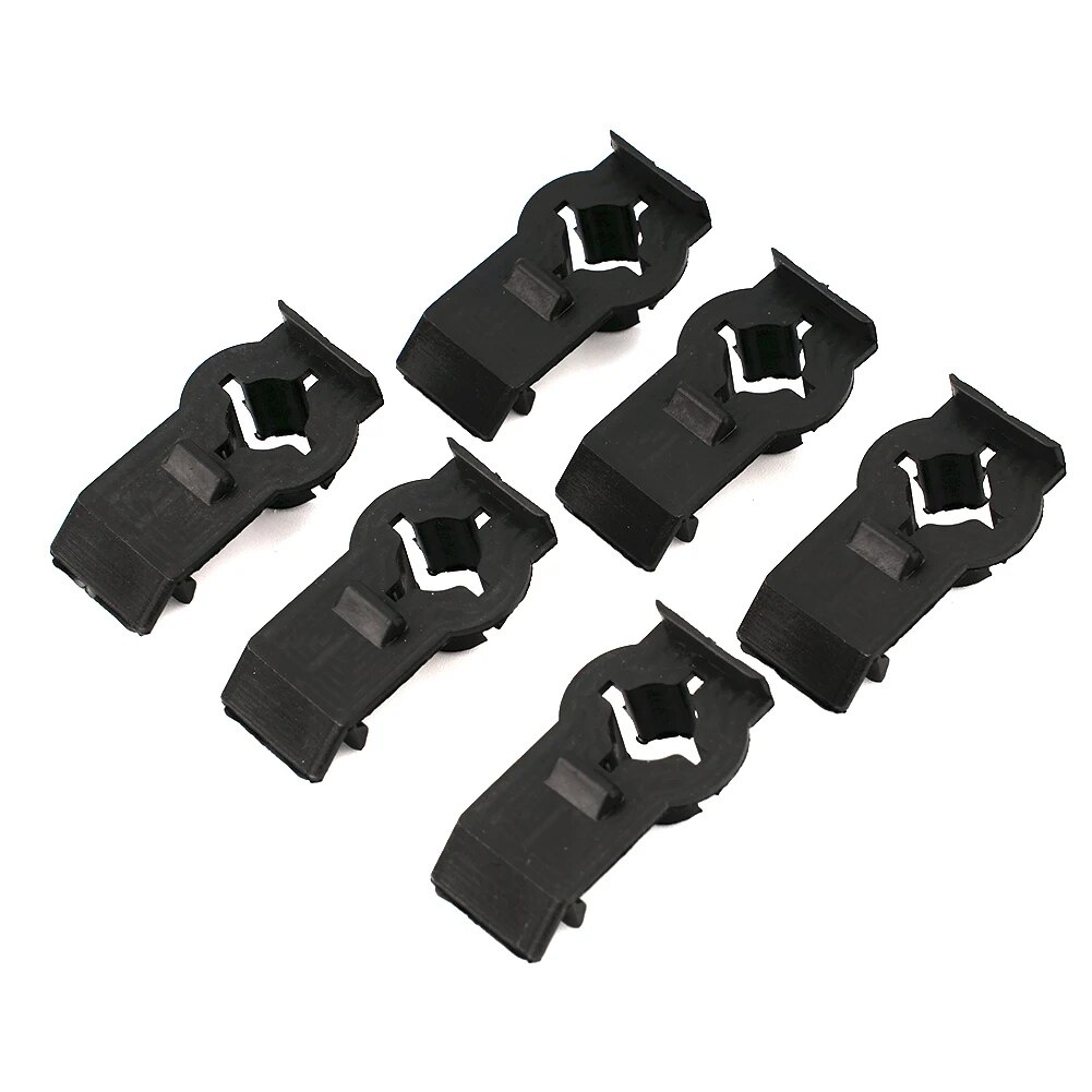 6pcs Car Door Window Lifter Clips Regulator Rail Sliding Replacements ...