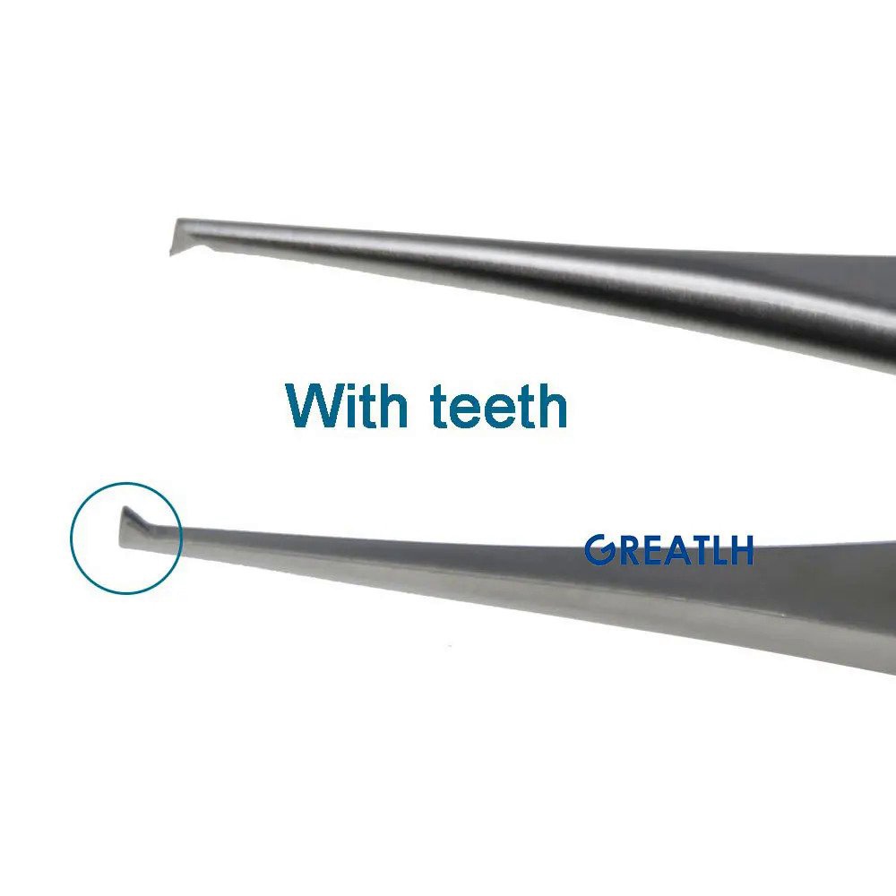 Newly launched Tissue Tweezers Ophthalmic Hook with Platform Ophthalmic ...