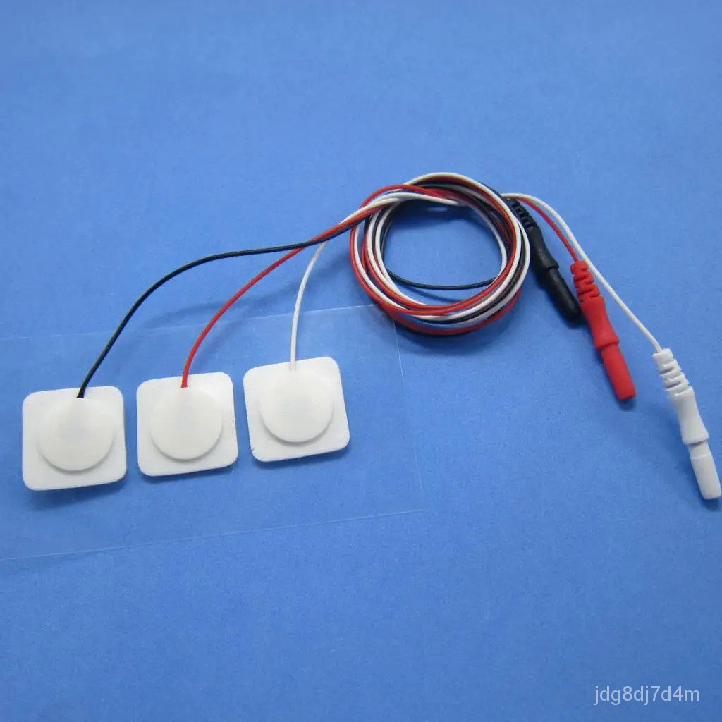 Newly launched ECG EKG Electrode Patch Pads with lead wires paediatric ...