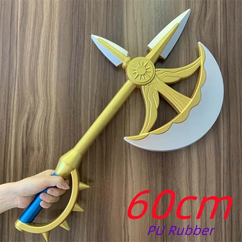 Anime Model 1:1 The Seven Deadly Sins Escanor Sun Tomahawk Sword Broken ...