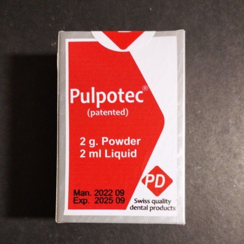 PD DENTAL PULPOTEC ECO PACK 2G POWDER/2ML LIQUID DENTAL USE | Shopee ...