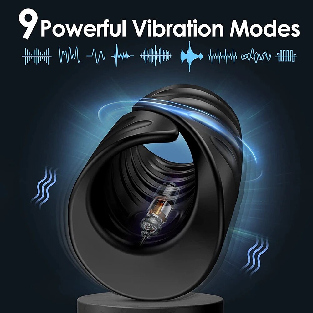 98k Bluetooth Penis Vibrator For Men Penis Delay Trainer Sex Machine