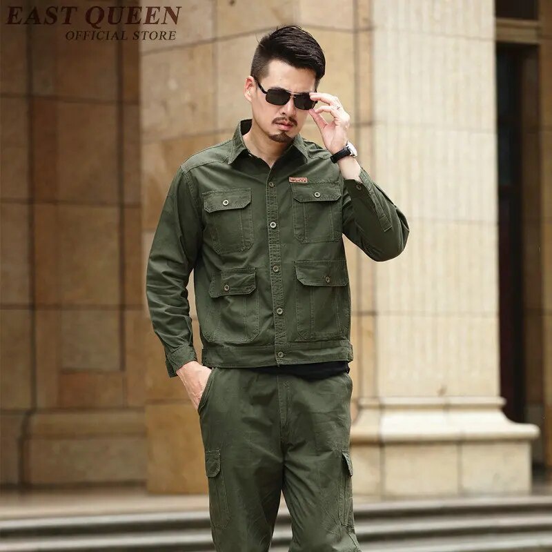 62W Work wear uniform work clothes for men mechanic engineering uniform ...