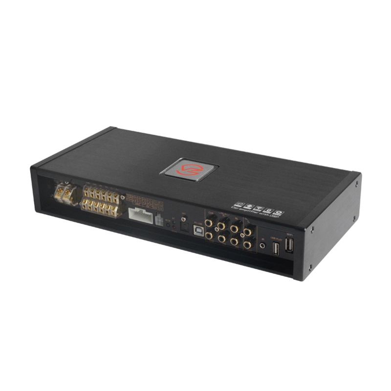 Aluminium Basket 6 Channel Black Dsp Module Power Car Amplifier Dsp ...