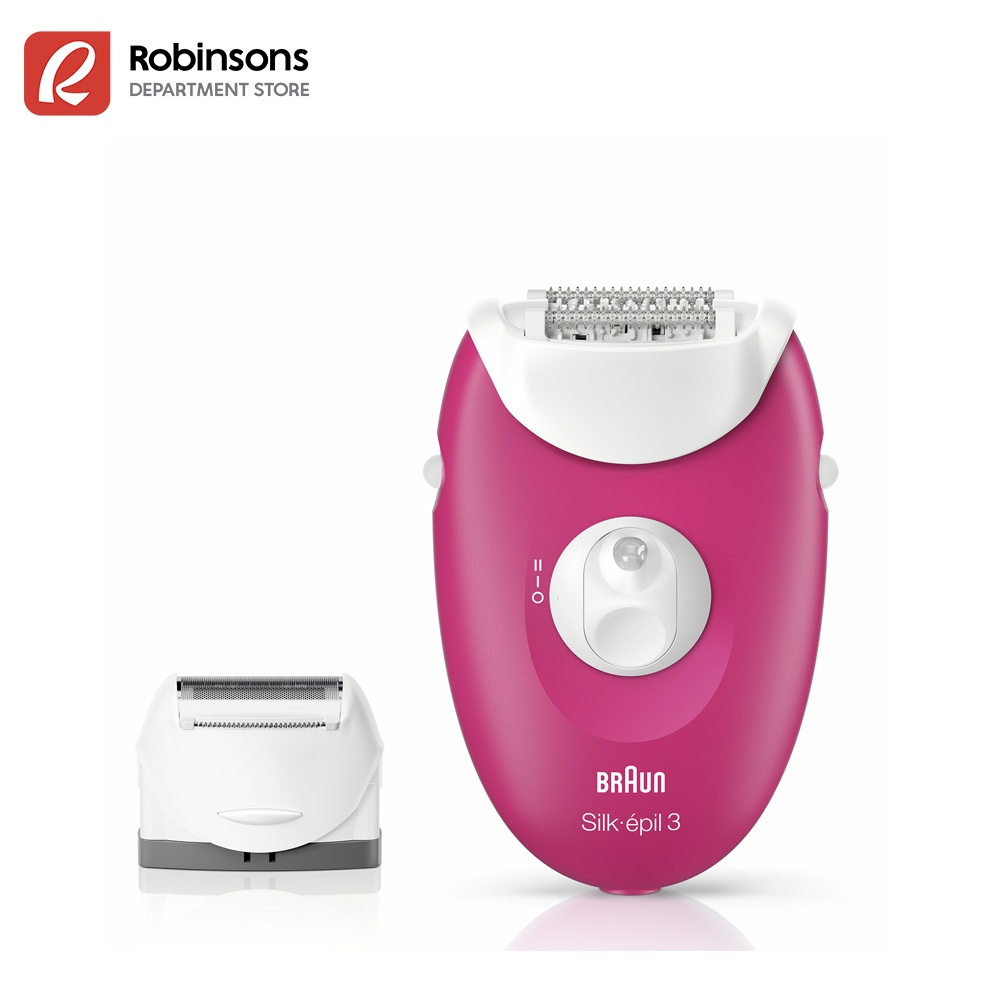 Braun Leg Epilator 3273 Ruby | Shopee Philippines