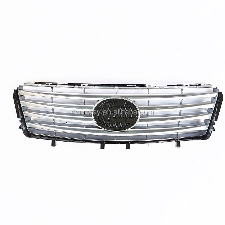 Silver car grill 53112-33080 Body kit Auto front bumper Radiator grille ...