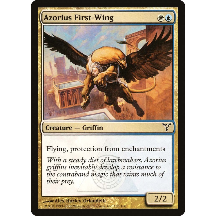 Azorius First-Wing (DIS) #105 - Lightly Played - Magic the Gathering ...