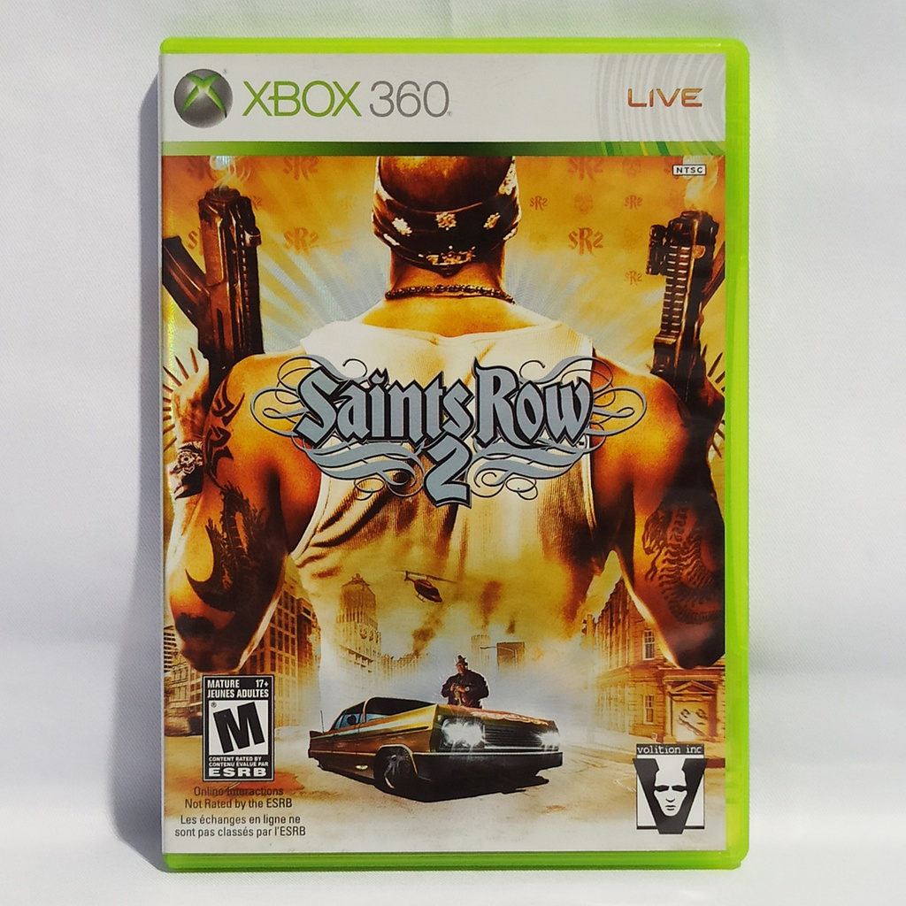 Saints RoW 2 Xbox 360 Video Game (REGION FREE: NTSC-U/C, PAL & NTSC-J ...