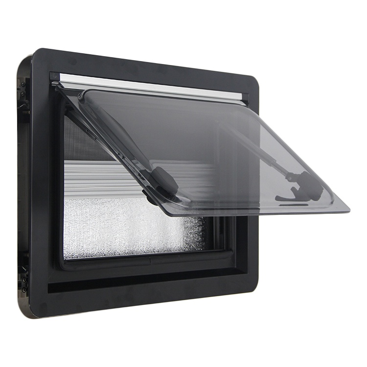 Rv car windows vertical sliding flush mount super ventilation and ...