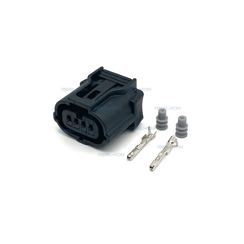 4 Pin Female New Energy Electric Vehicle Plug Waterproof Terminal Wire ...