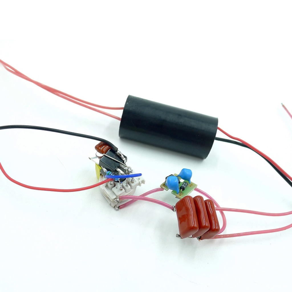 DC 6V to 80kV Step Up Flyback Transformer Power High Voltage Converter ...