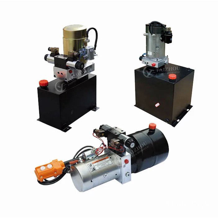 motor generator 220v dc hydraulic power pack unit hydraulic lifting ...