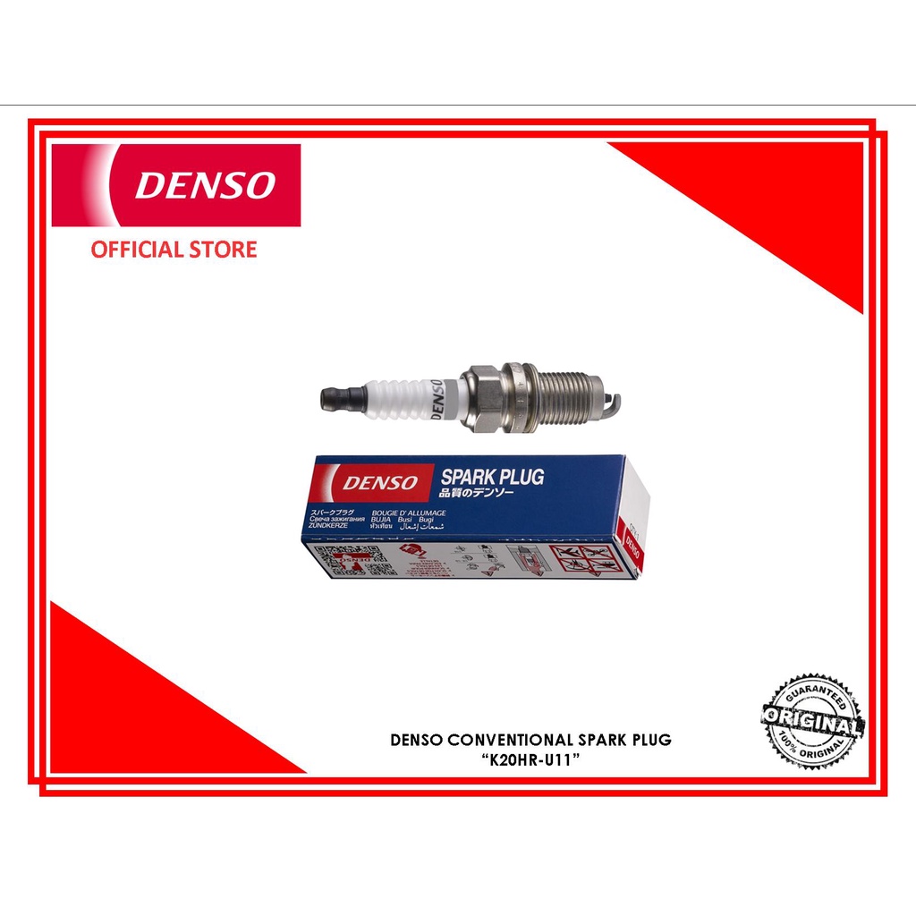 Denso Conventional Spark Plug K20HRU11 for Toyota Landcruiser Prado FJ ...