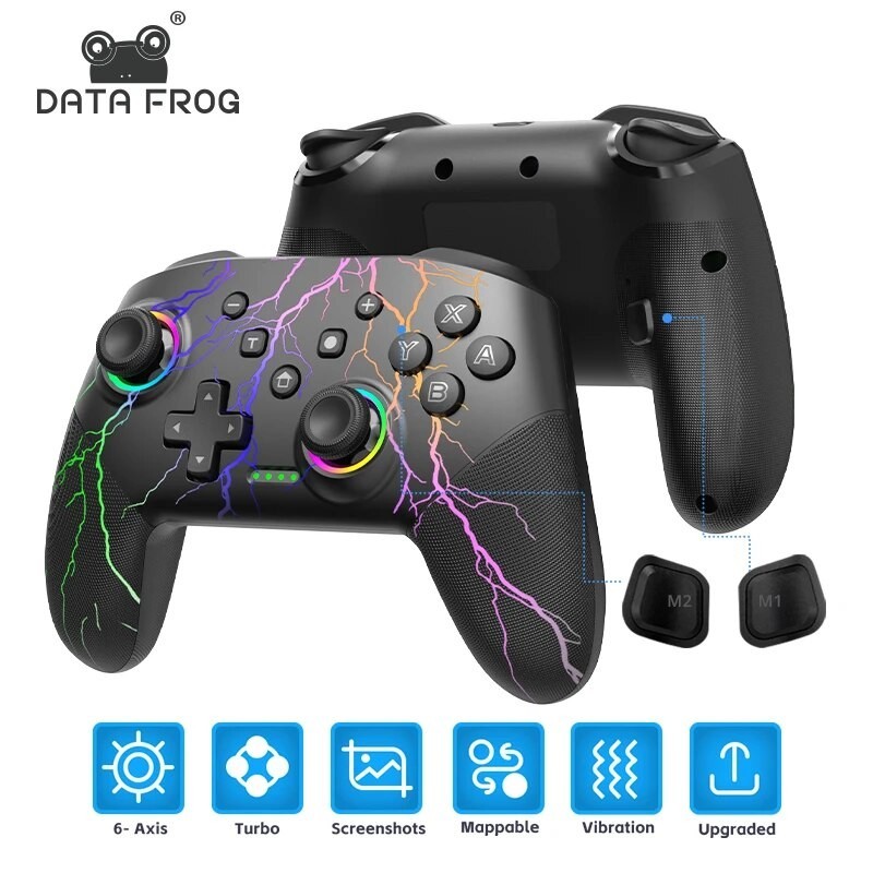 DATA FROG Wireless Controller For Nintendo Switch OLED/LITE/PC Console ...