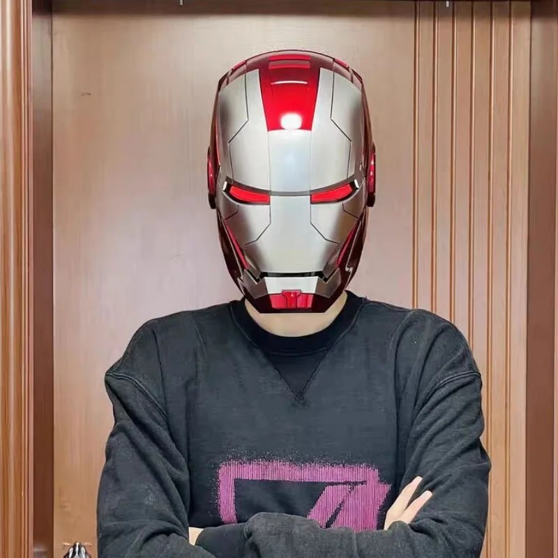 Marvel Iron Man Autoking 1/1 Mk5 Helmet Jarvis Remote And Voice Control ... Marvel Iron Man Autoking 1/1 Mk5 Helmet Jarvis Remote And Voice Control ...