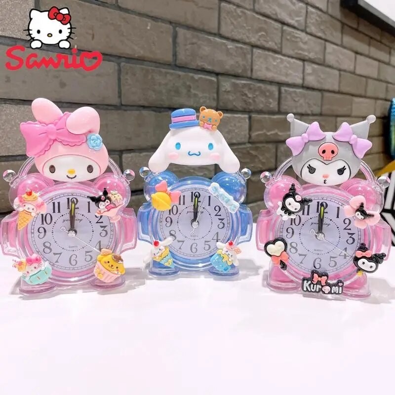 Kawaii Sanrio Hellokitty Mymelody Cinnamoroll Alarm Clock Anime Kitchen ...