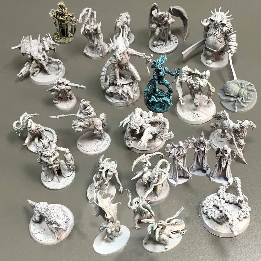 Sci Fi Nemesis Alien Monsters Miniatures Board Games Tainted Grail Role