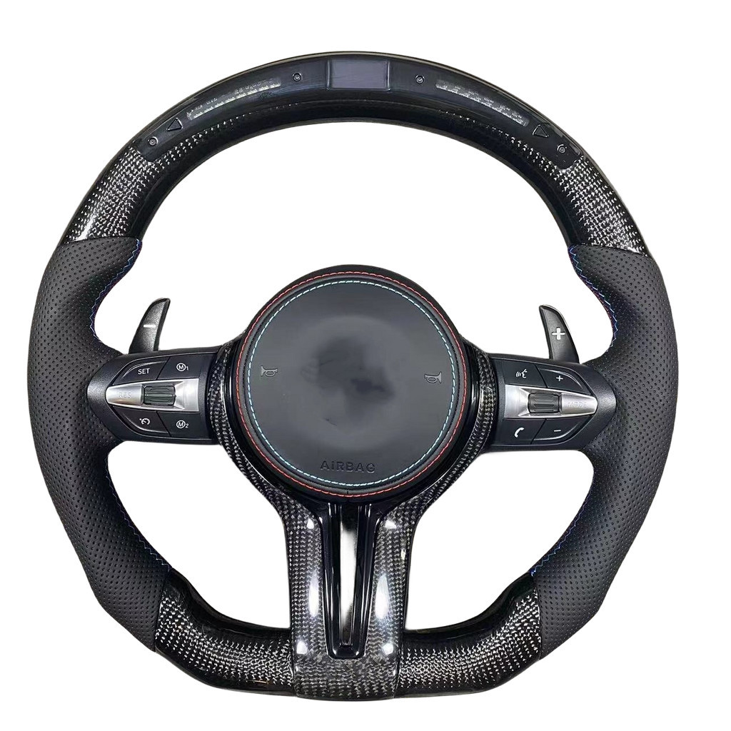 Carbon Fiber Steering Wheel for BMW M2 M3 M4 M5 M6 X5M X6M F80 F30 F10 ...