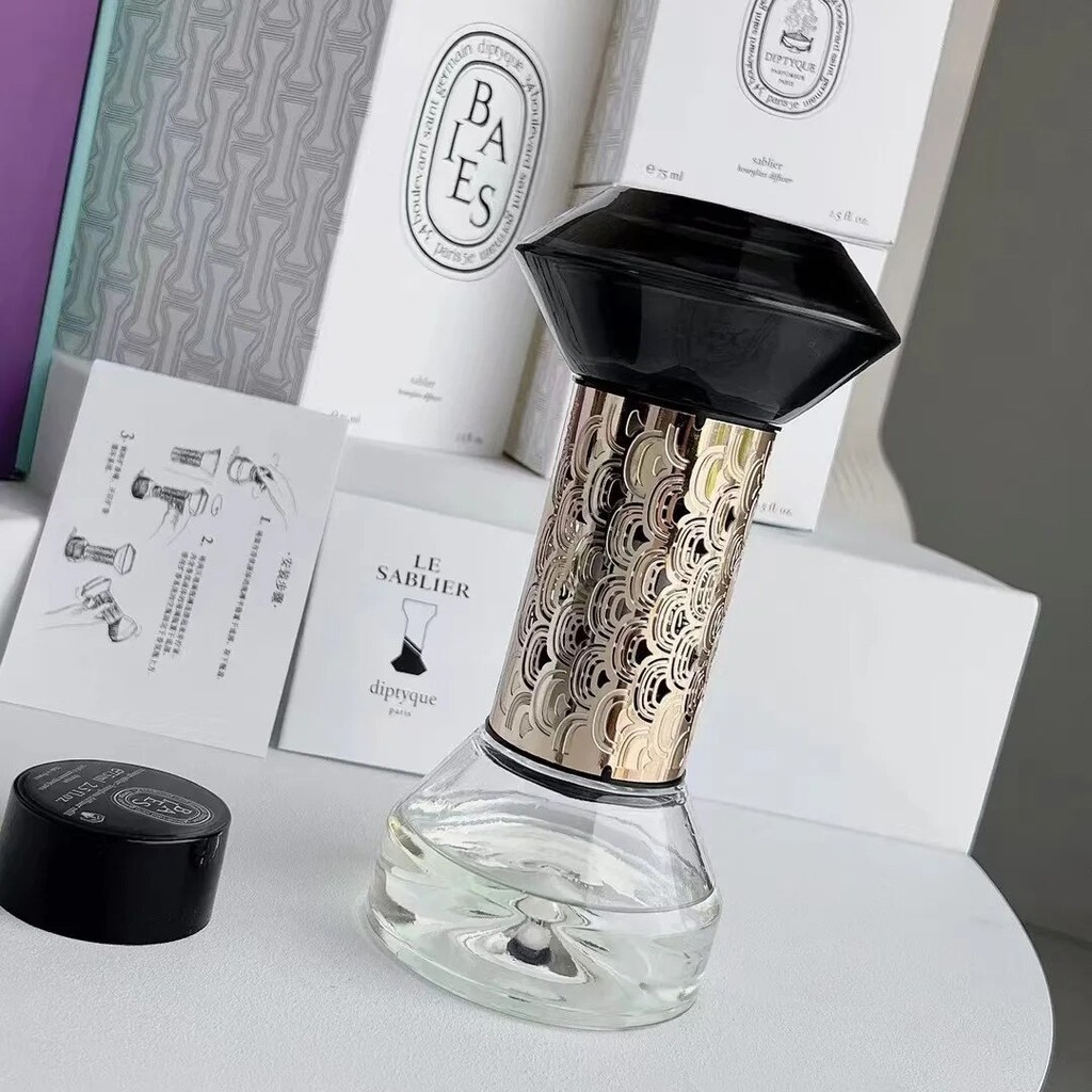 웃Fragrance Diffuser with Essential Oil Time Hourglass Baies 34 High Quality Home Aromatherapy Sc ...