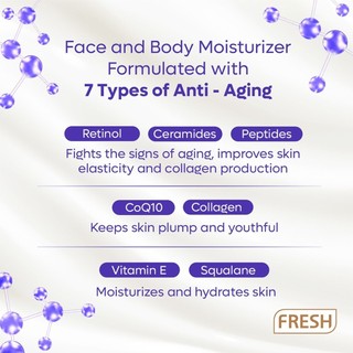 Fresh Skinlab Retinol Advanced Wrinkle Repair Soothing Gel Lotion SPF ...