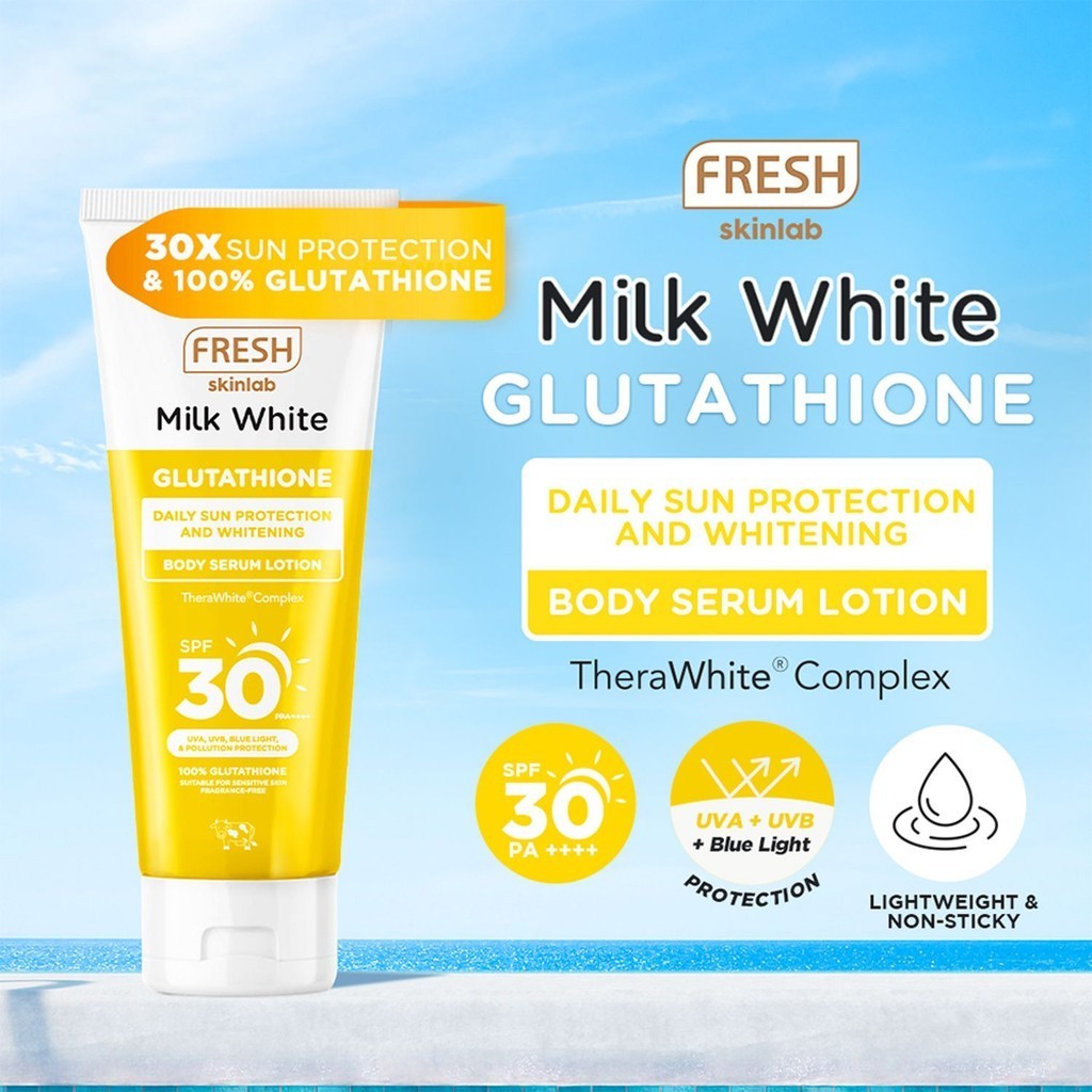 Fresh Skinlab Milk White Glutathione Daily Sun Protection and Whitening ...