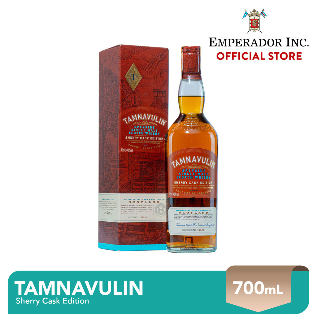 Tamnavulin Sherry Cask Edition Speyside Single Malt Scotch Whisky 700ml | Shopee Philippines