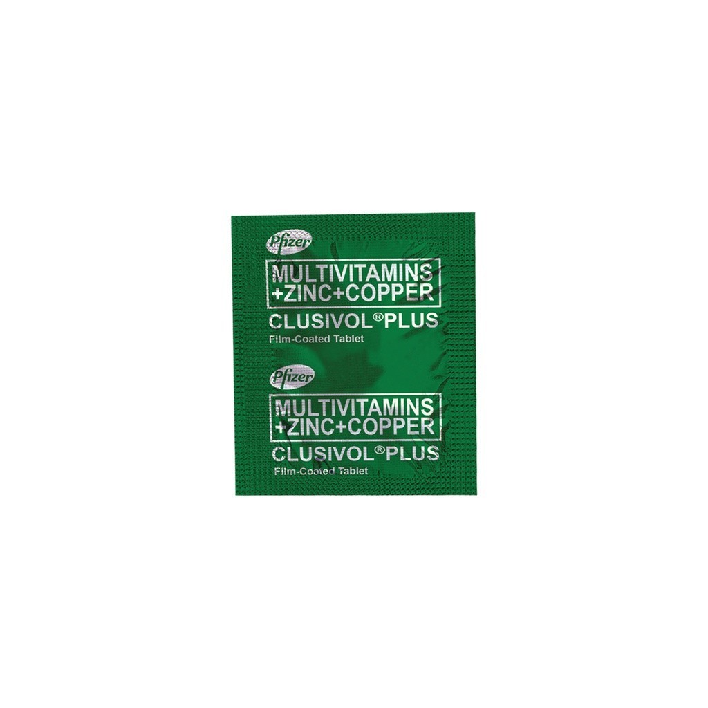 Clusivol Plus Multivitamins 100s | Shopee Philippines