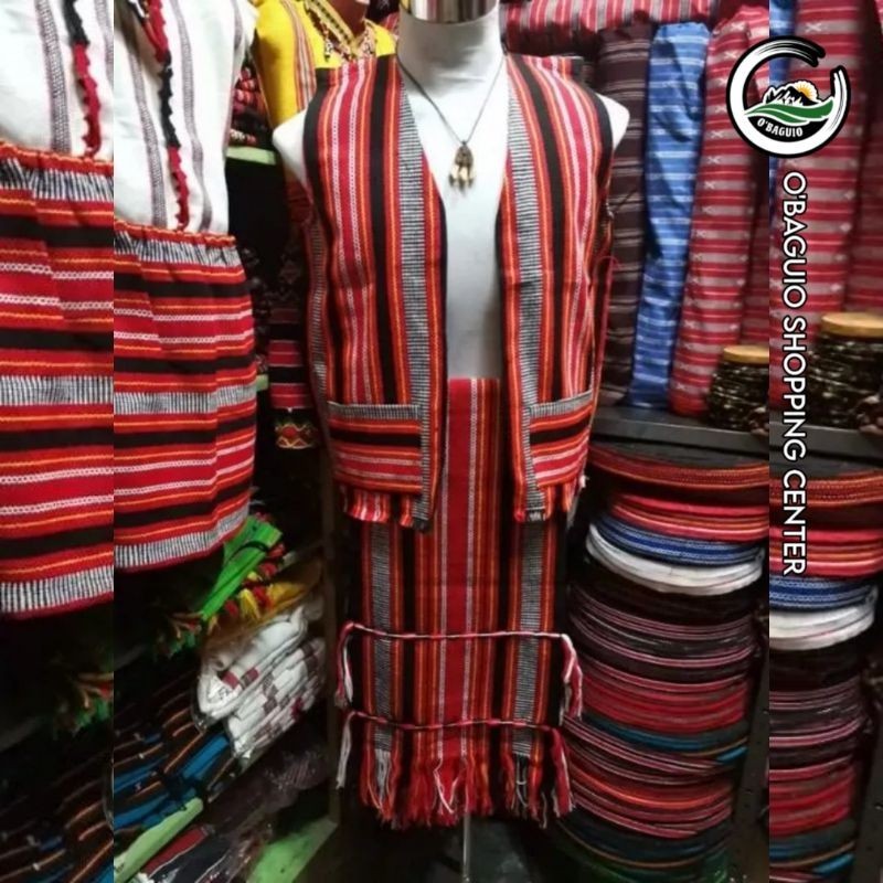 Igorot Ifugao Ethnic Men Adult Attire | Set | Baguio Products (COD ...