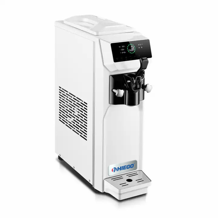 Commercial Ice Cream Machine Automatic Portable Home Desktop Mini Soft ...