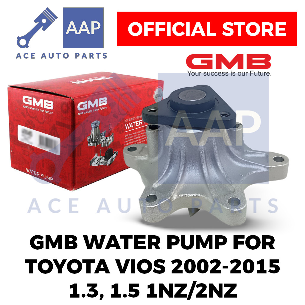 GMB Water Pump for Toyota Vios 02-15 1.3/1.5 1NZ/2NZ | Shopee Philippines