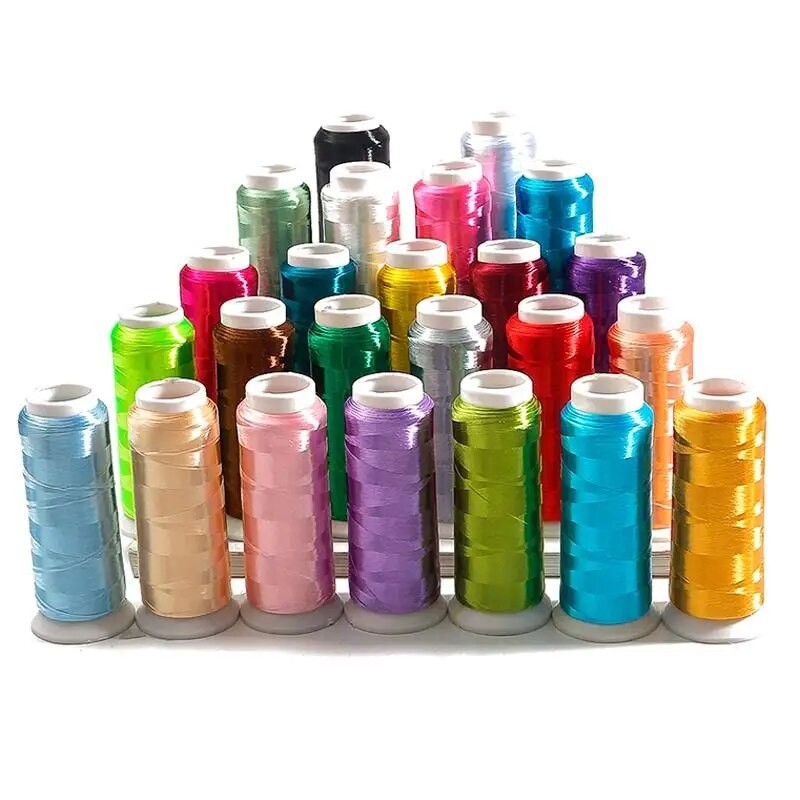 웃1600 meters high-brightness single-strand twisted silk thread diy ...