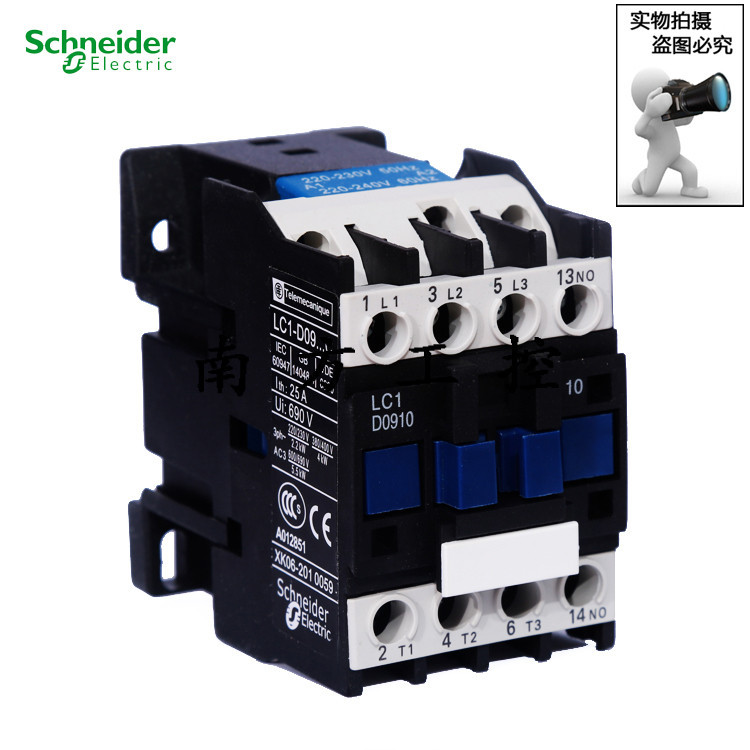 Original Schneider AC Contactor LC1D0910 0901 1210 1201 1810 1801 ...