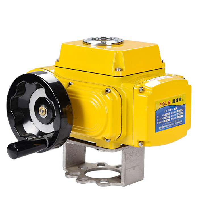 FOSD-60 series 600Nm motorized gate valve electric actuator 4-20mA ...