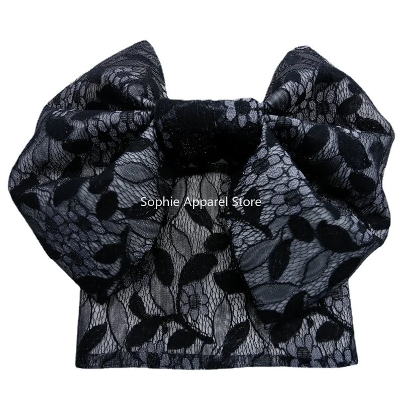 43N Japanese Kimono Obi with Bow for Women Traditional Yukata Lace ...