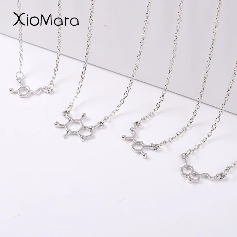 Minimalist Lsd Aka Acid Chemical Biological Molecule Structure Pendant ...