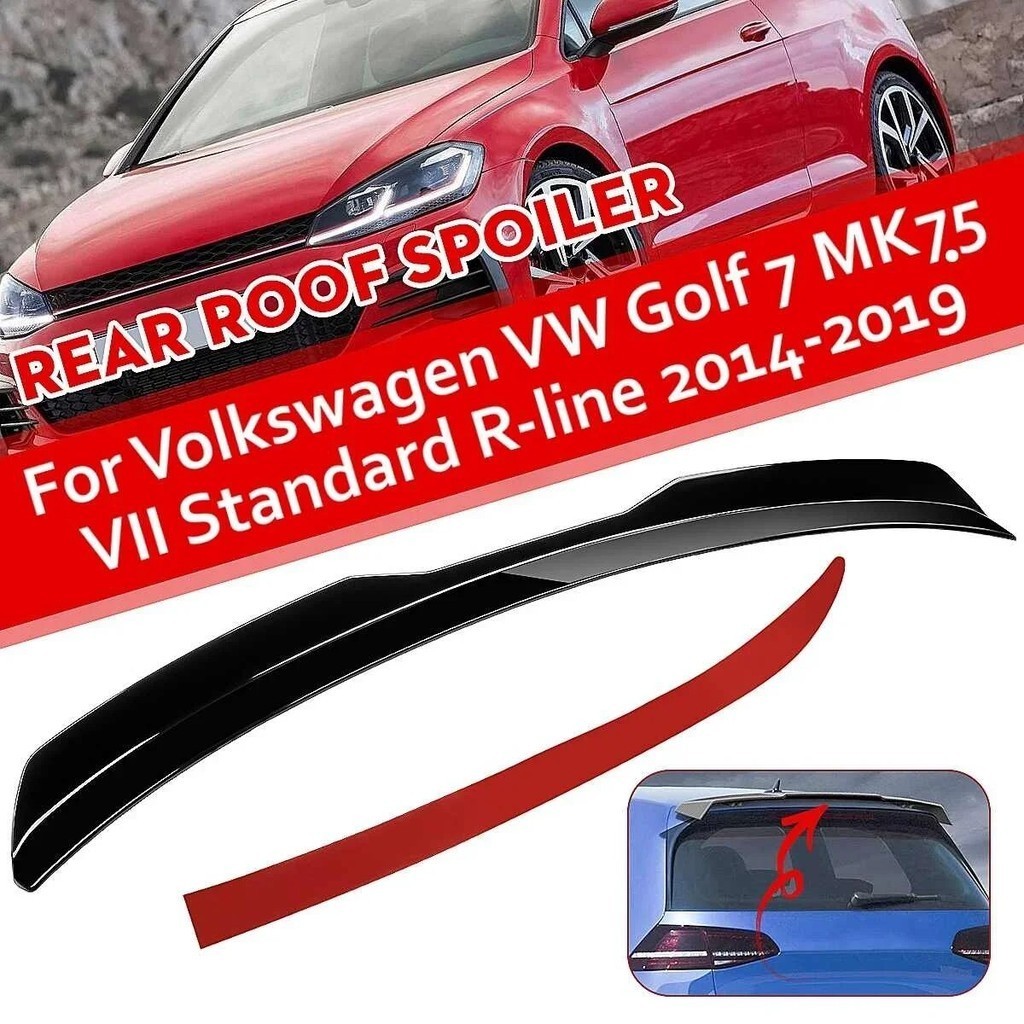 ~For Volkswagen VW Golf 7 MK75 VII GTI R-Line 2014-2019 Rear Roof ...