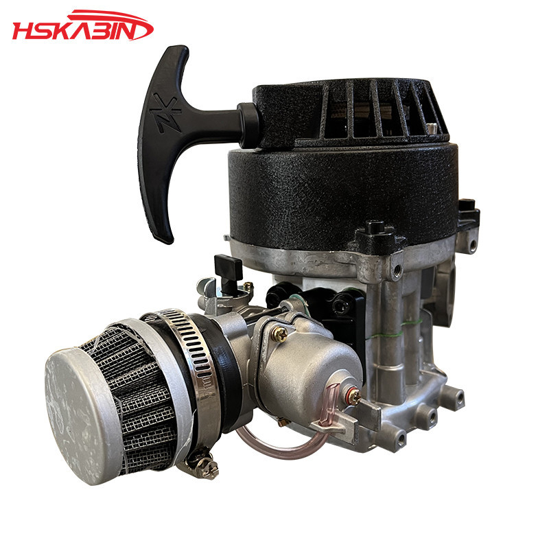 49CC Motorcycle two-stroke 44-6 black aluminum hand-pulled new air ...