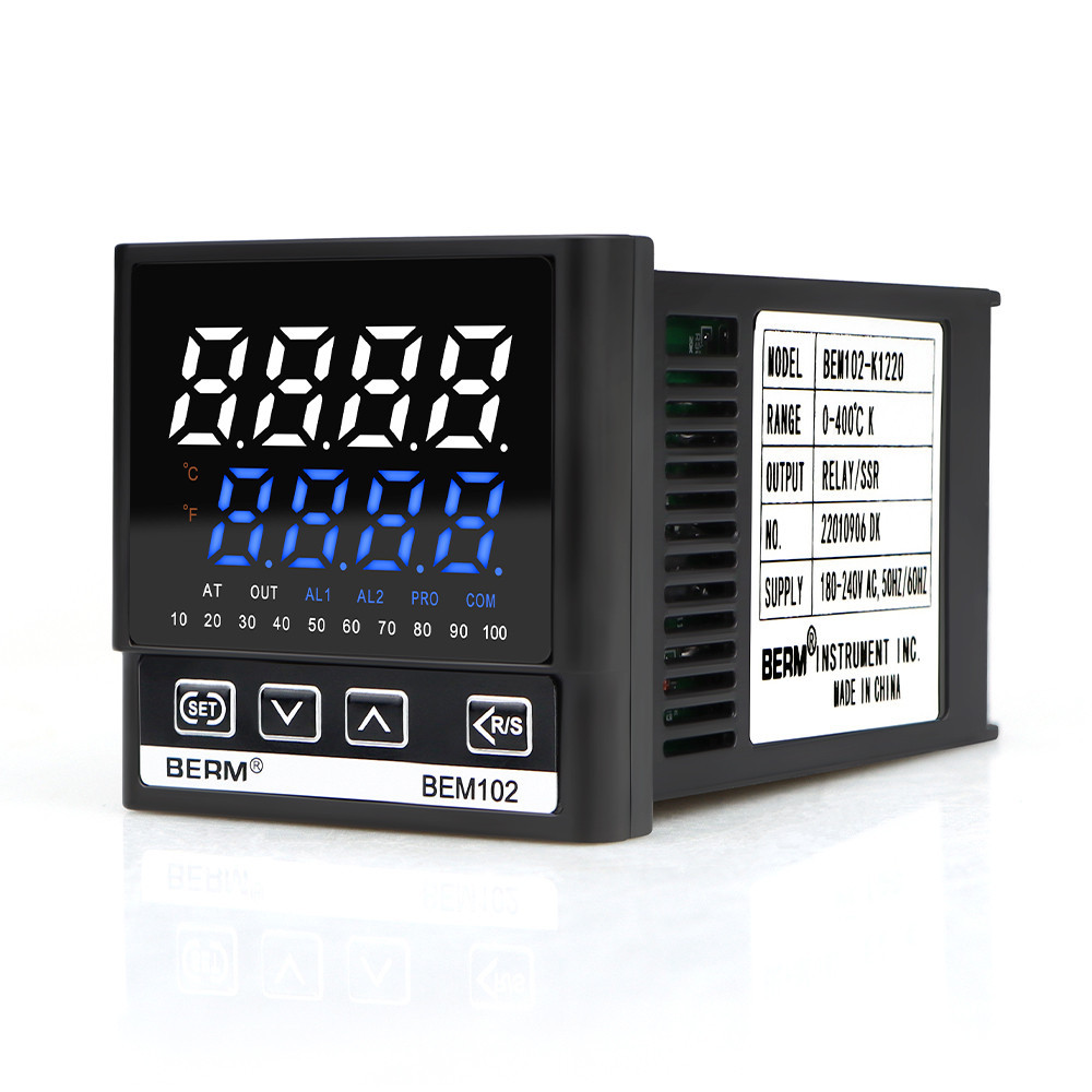 Digital PID intelligent temperature controller 50*50MM relay/SSR output ...