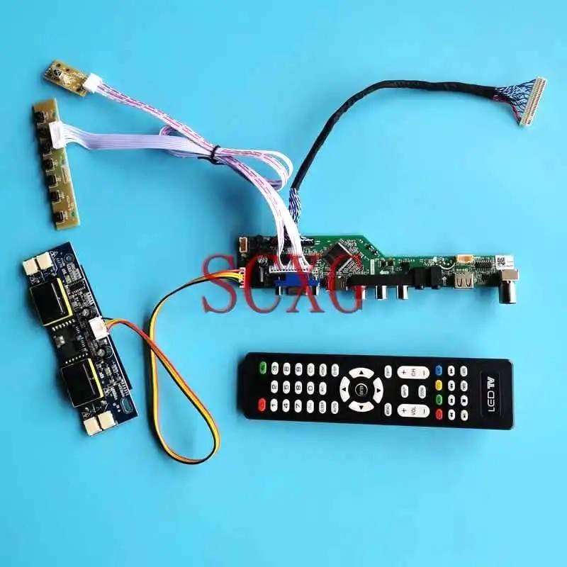 For M240HW01 V0/V2/V4/V5 Laptop LCD Monitor Controller Board 4CCFL 1920 ...