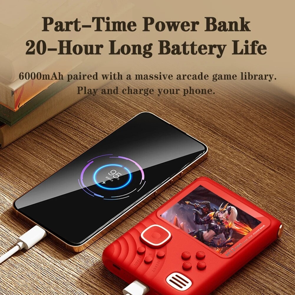 H12 Retro Handheld Video Game Console with 1000+Game 3.5in Screen ...
