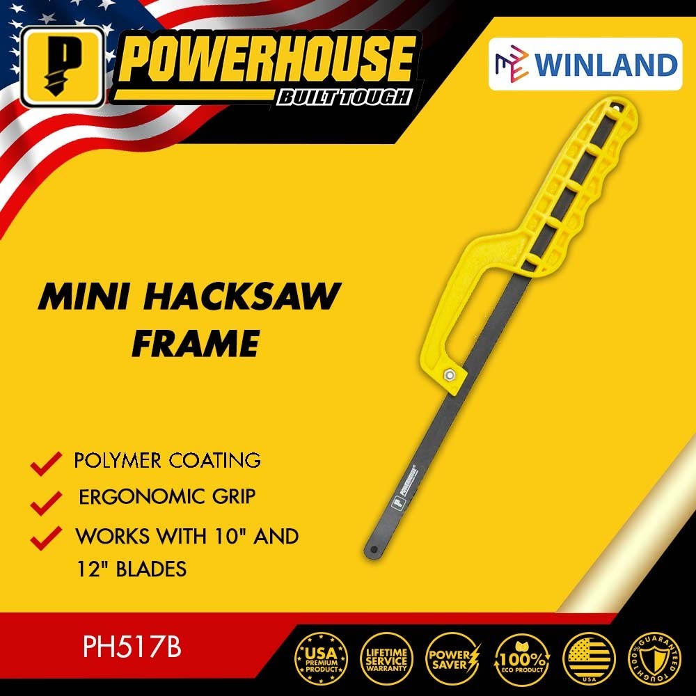 Powerhouse by Winland Mini Hacksaw Frame PH517B | Shopee Philippines