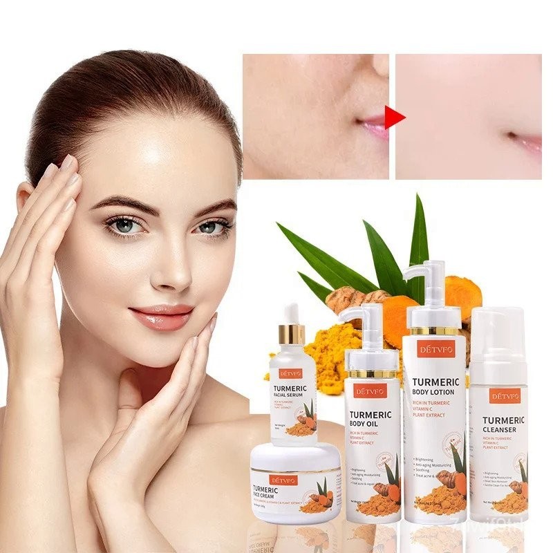 Kbvg Private Label Skincare Products Face Care Natural Tumeric Facial
