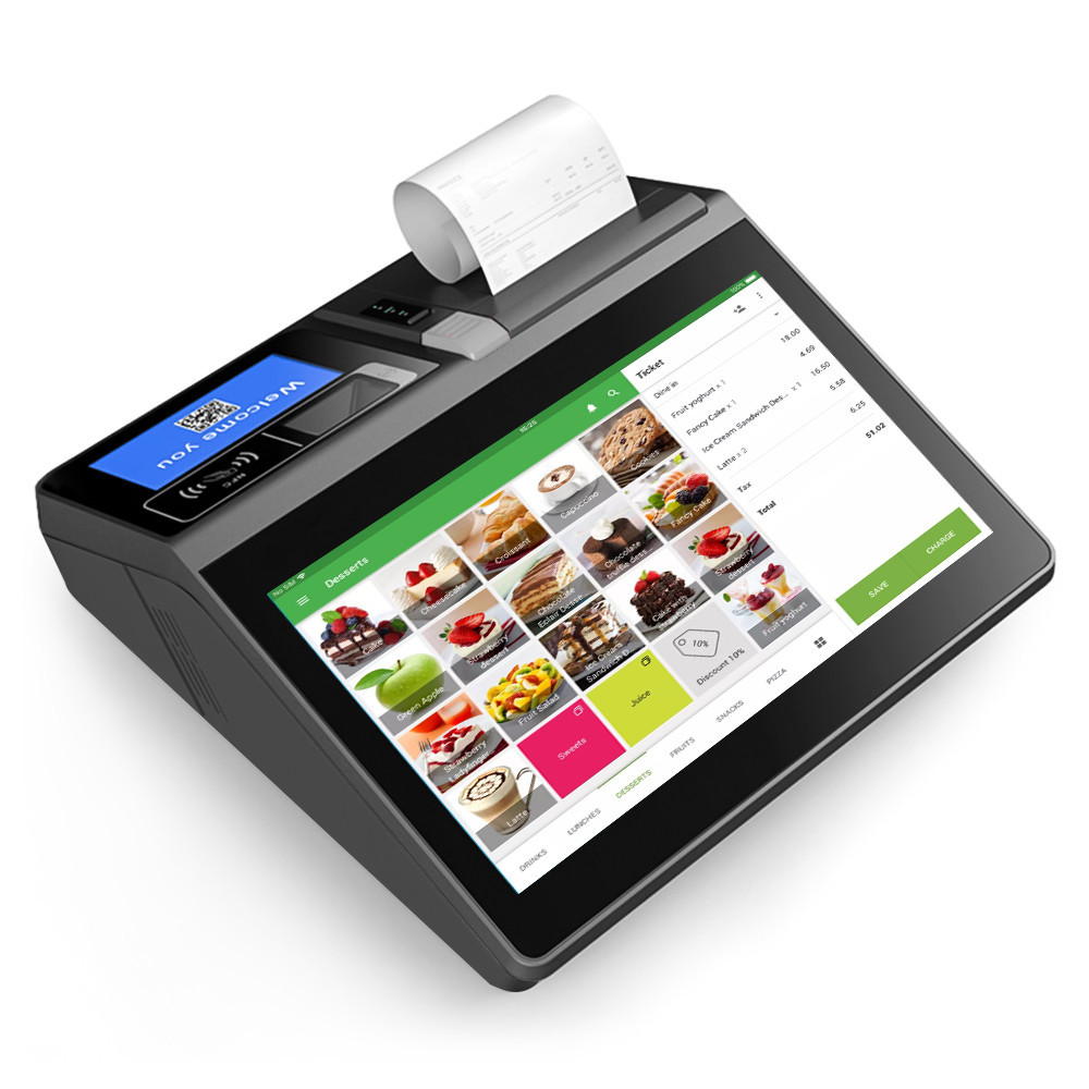 11.6'' Windows Pos Atm Machine NFC Card Readers Desktop Pos Terminal ...