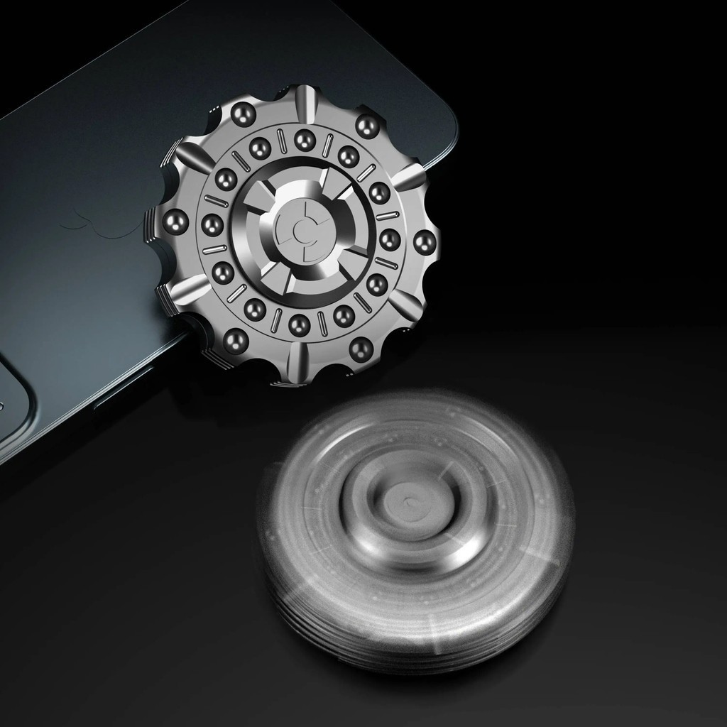 36L Nuclear Weapon Stainless Steel Fingertip Gyro Pop Coin round Gear ...