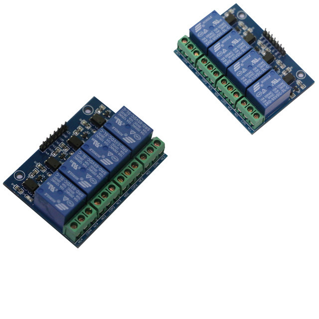 4 Channel Relay Control Board for Access Control System | Shopee ...