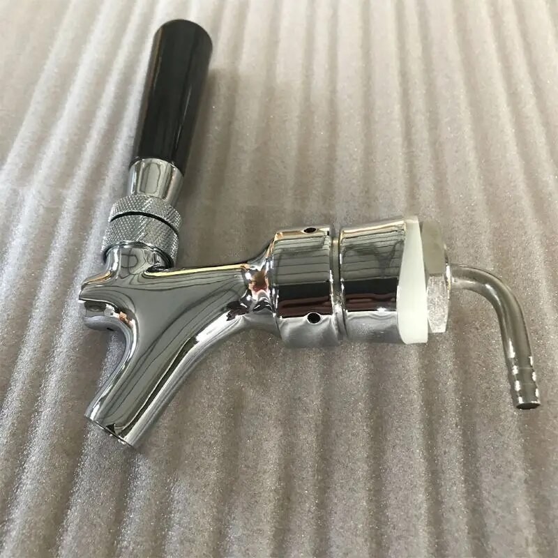 942 Portable Draft Beer Keg Faucet with Flow Controller Chrome Plating ...