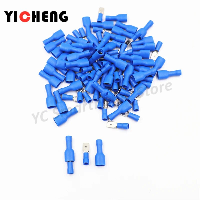 50pcs connection terminal cold-pressed terminal block terminals for ...